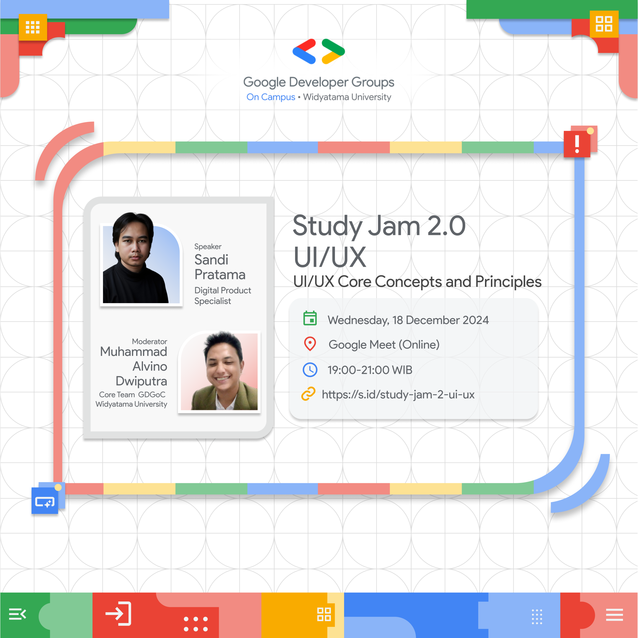 See UI/UX Core Concepts and Principles at Google Developer Groups GDG on Campus Widyatama ...